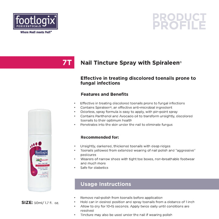 Footlogix - Anti-Fungal Toe Tincture Spray (50 ml) | Healthcare Shops